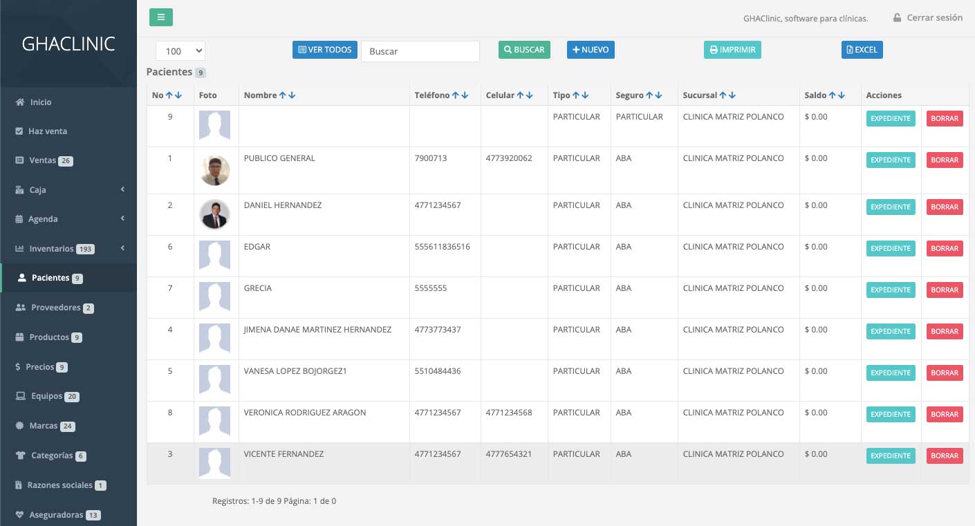 GHAClinic | Software para médicos, consultorios, farmacias, clínicas y ...